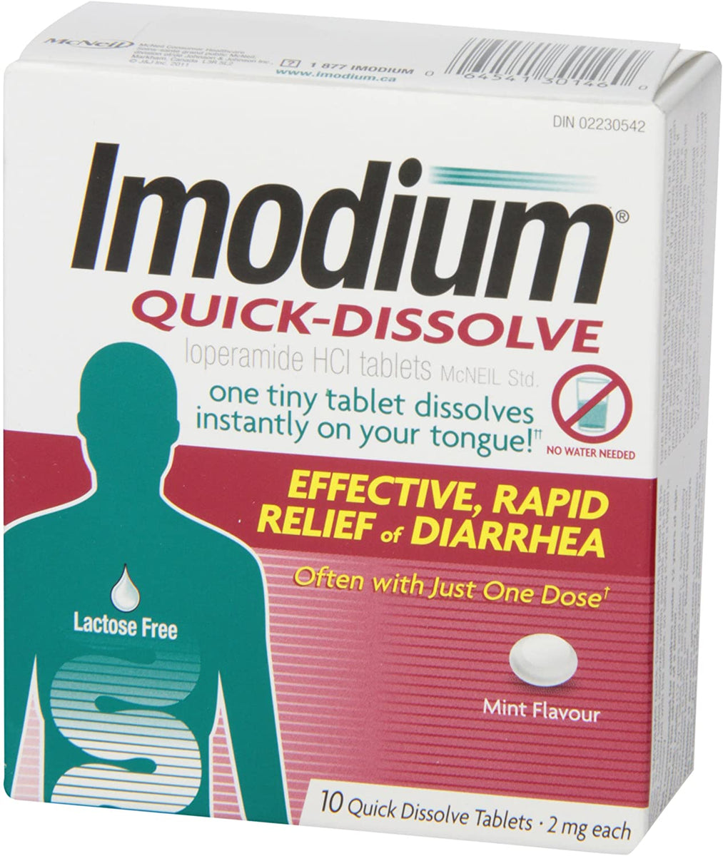 Imodium Quick Dissolve – The Boardwalk Pharmacy