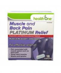 H One Platinum Muscle & Back Tab 18's – The Boardwalk Pharmacy